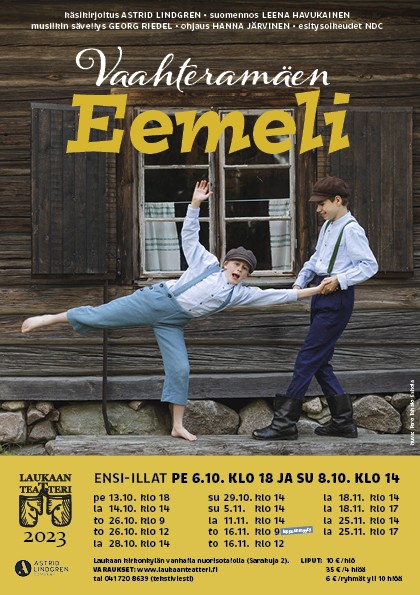 Vaahteramäen Eemeli 2023 :: Laukaan teatteri